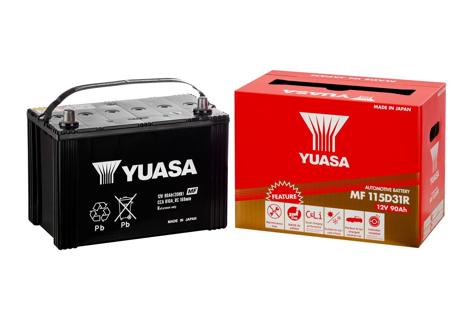Battery YUASA MF SERIES EPY-115D31R